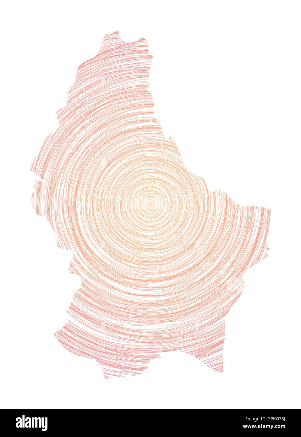 Luxembourg map flag in Stock Vector Images - Alamy