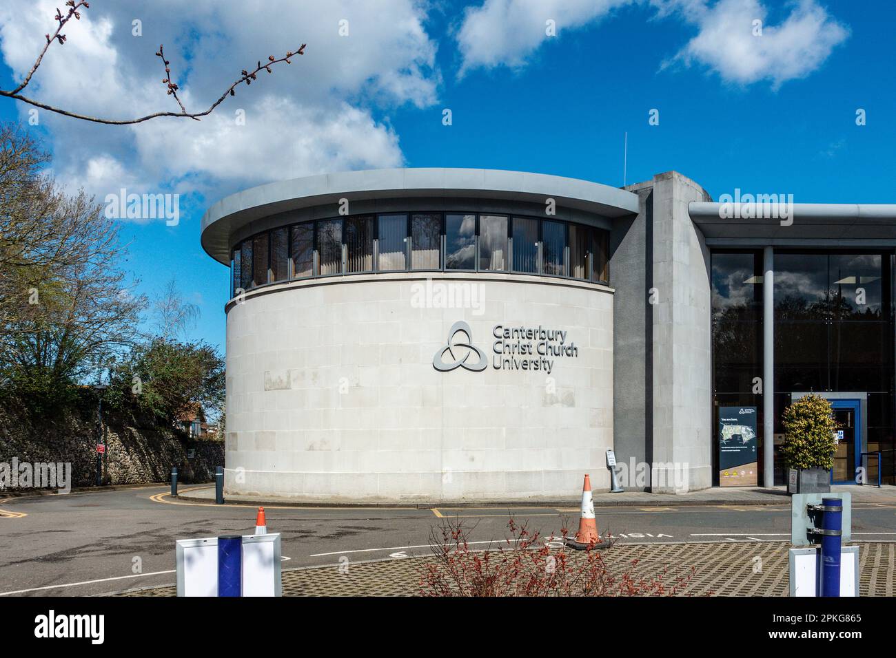 Christ Church University,Longport,Canterbury,Kent,England Stock Photo ...