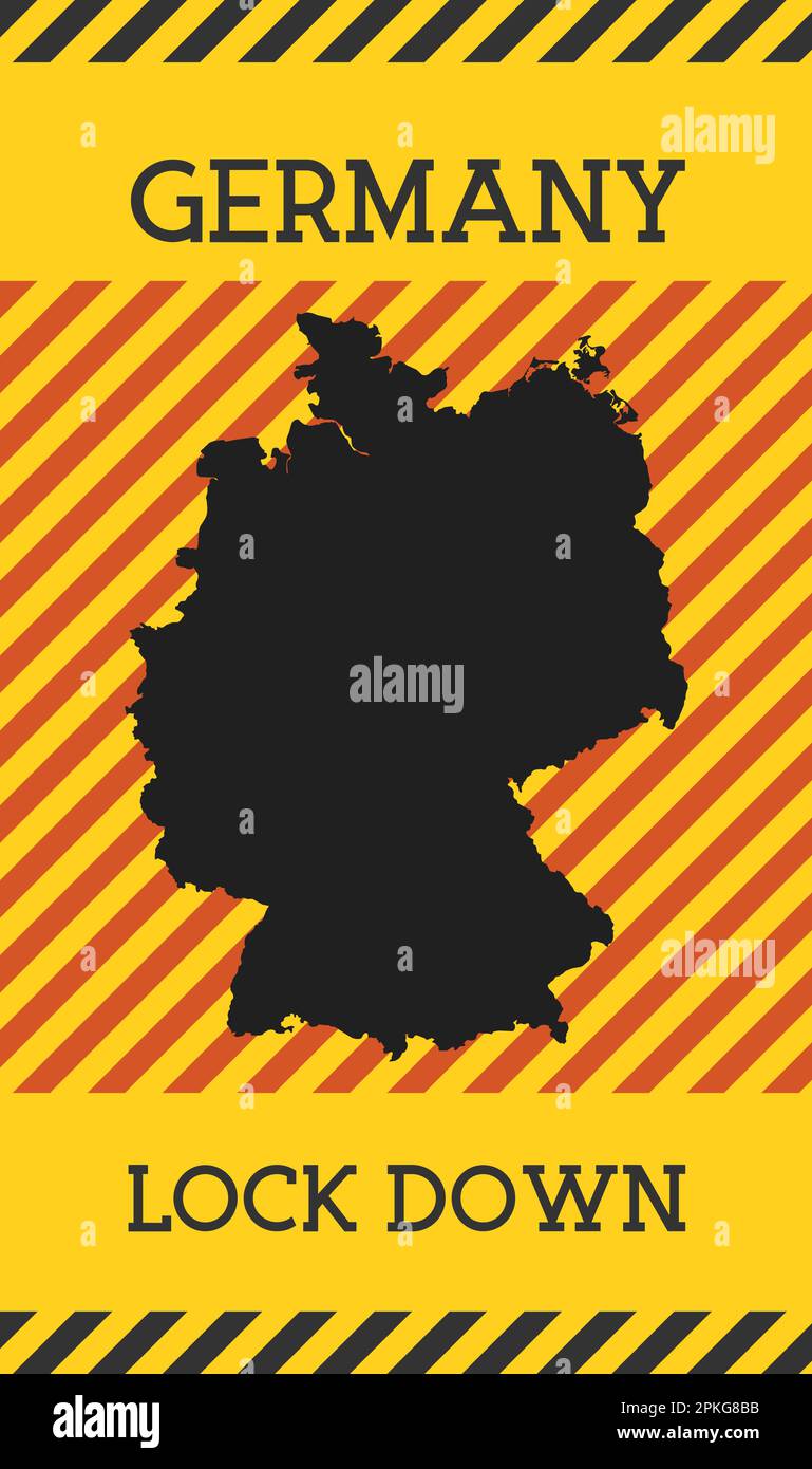 German warning danger road Stock Vector Images - Alamy