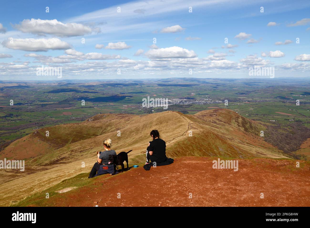 Brecon town centre hi-res stock photography and images - Alamy