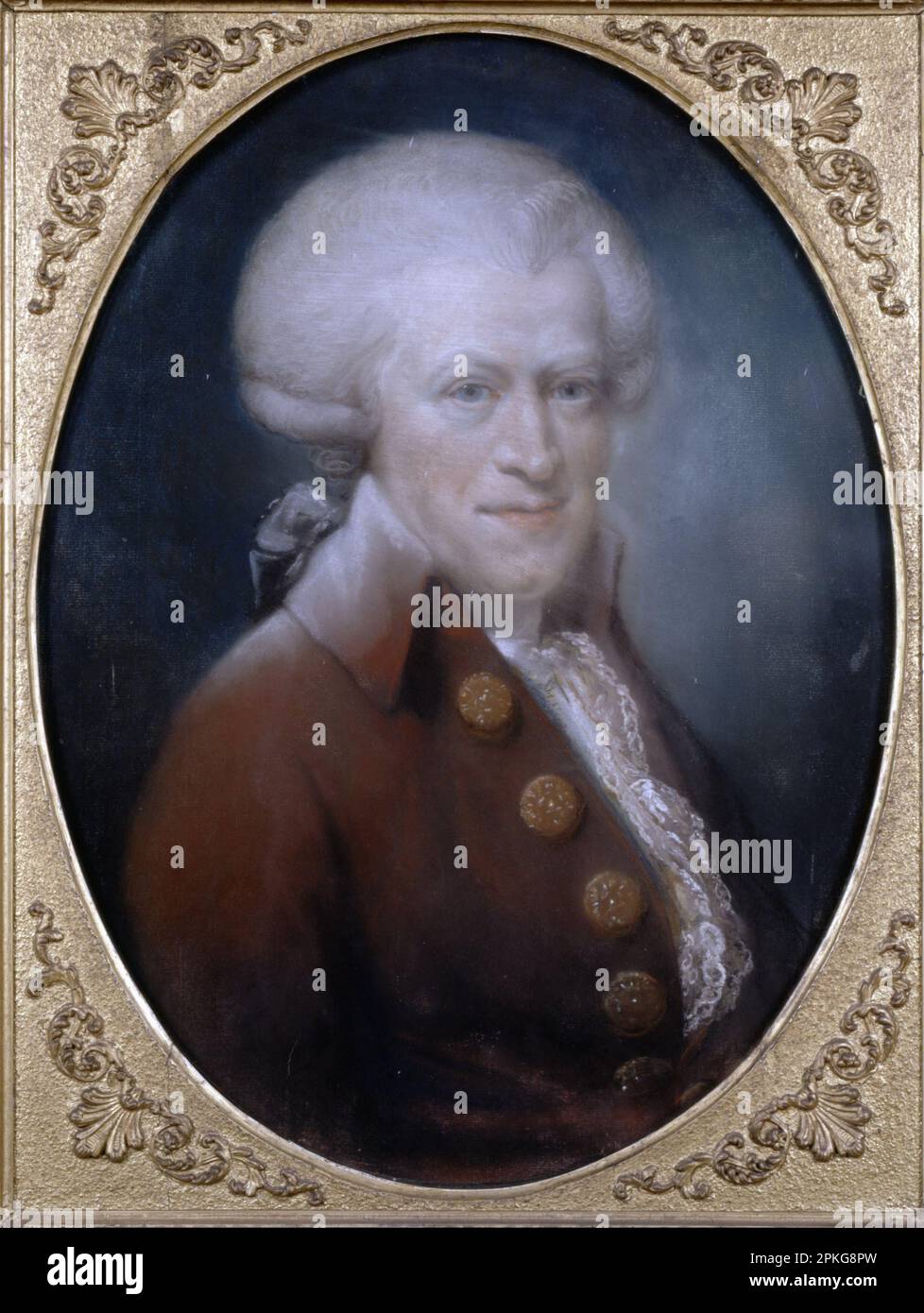 Samuel Moody the elder circa 1790 by John Russell (painter Stock Photo ...