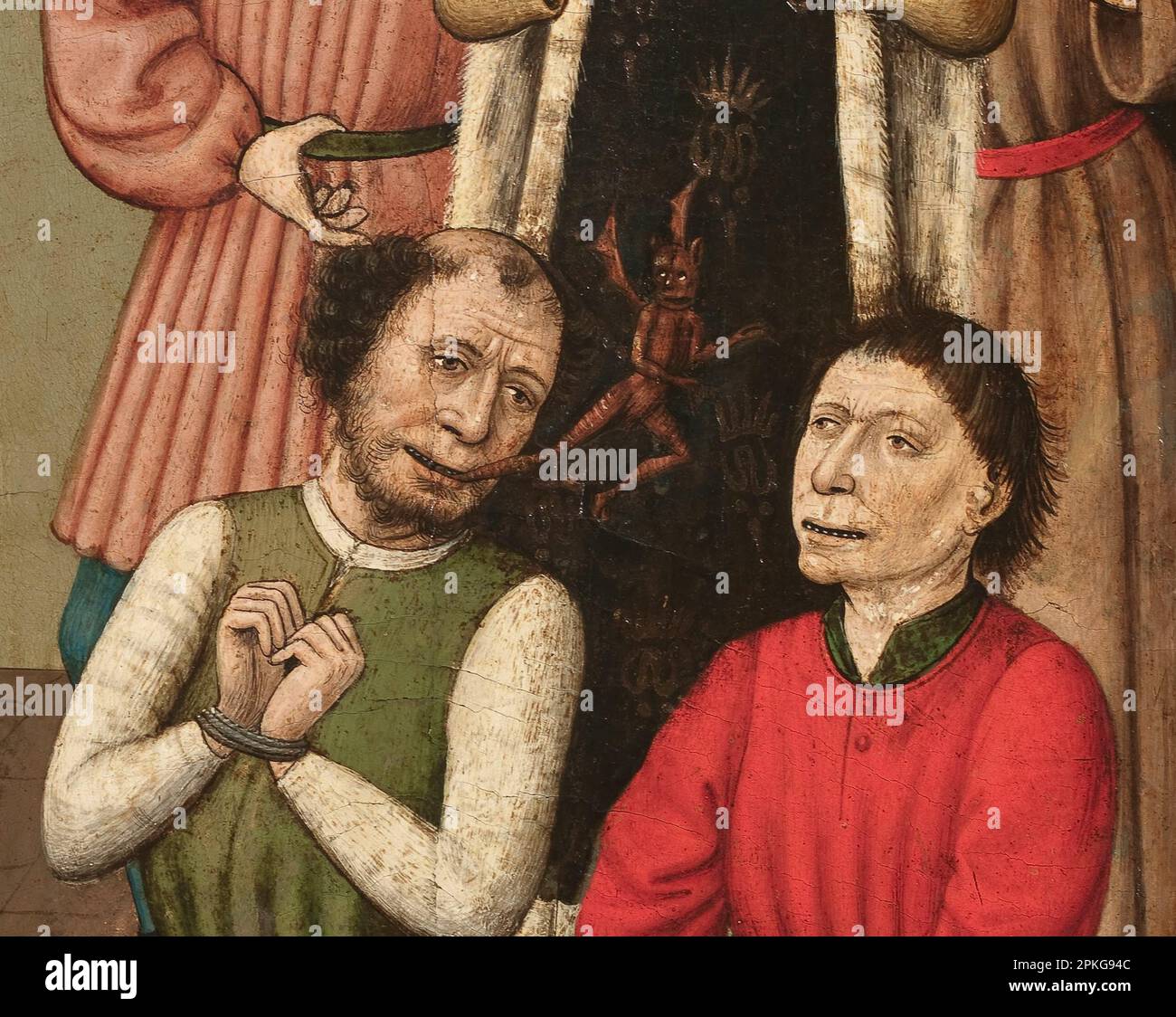 Saint Bartholomew Exorcising between circa 1440 and circa 1460 by ...