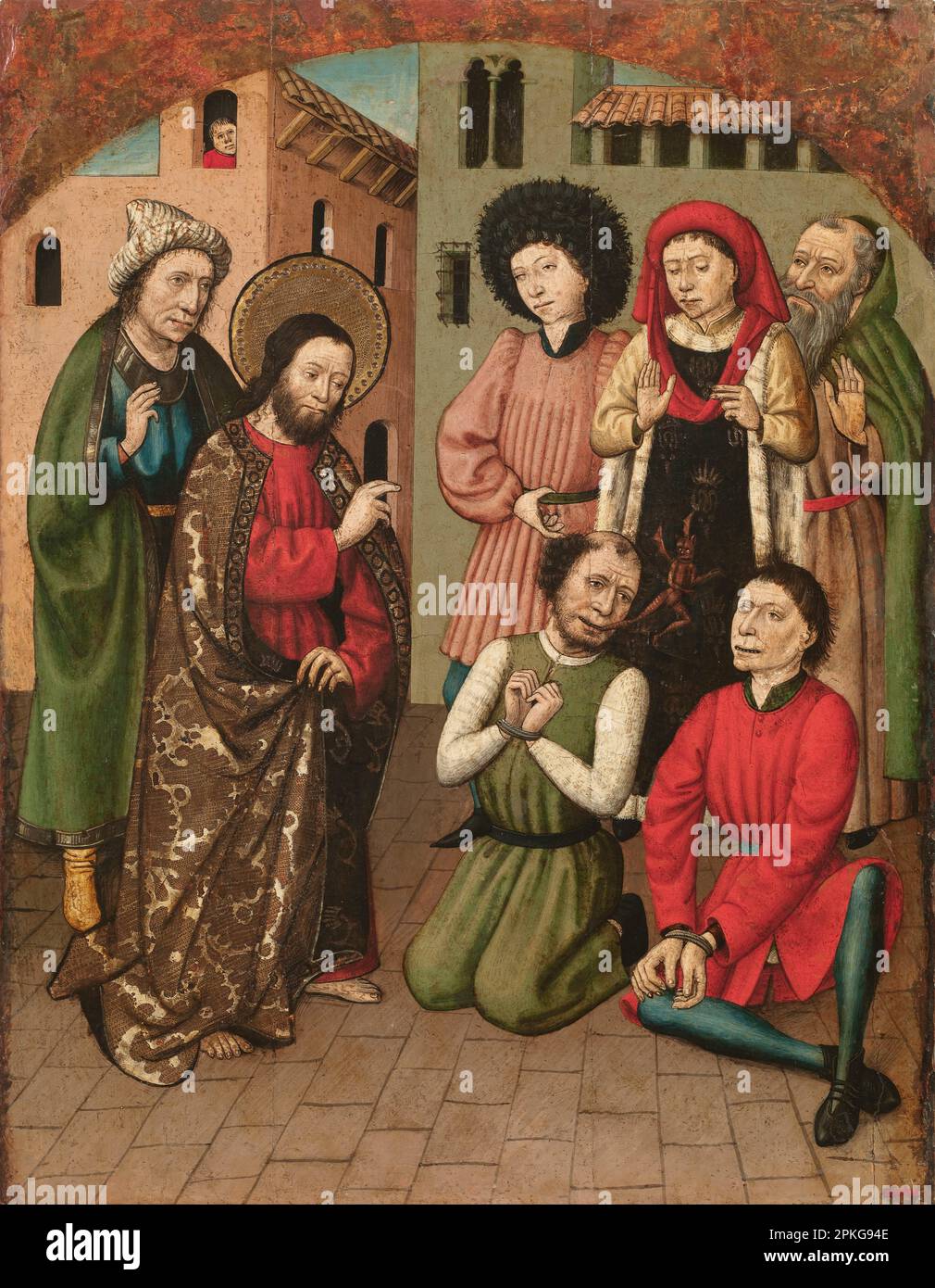 Saint Bartholomew Exorcising between circa 1440 and circa 1460 by ...