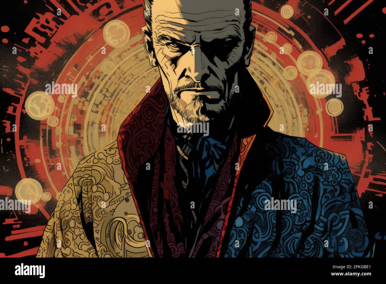 Scarlet witch doctor strange hi-res stock photography and images - Alamy