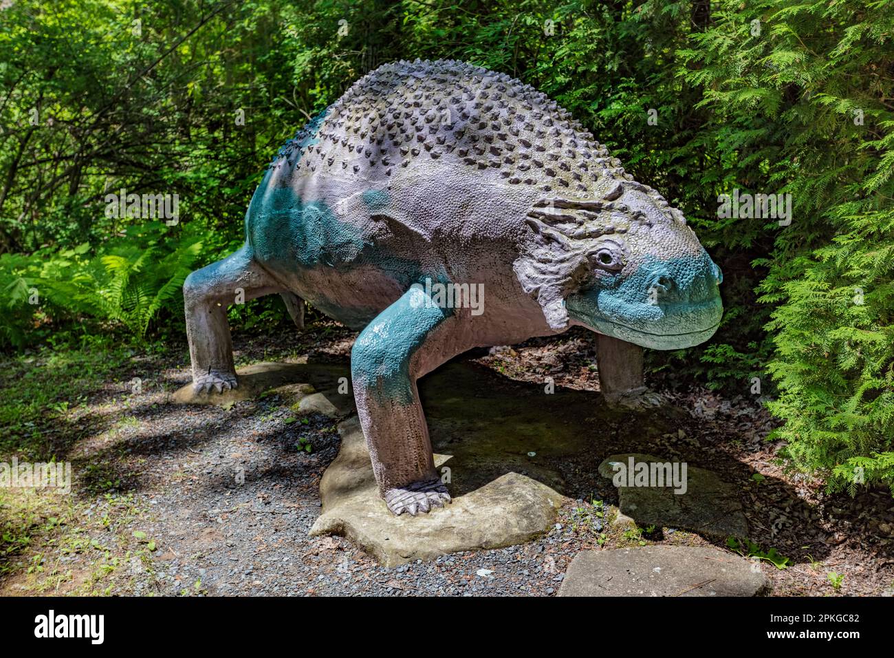 Prehistoric World in Eastern Ontario, Canada, is a multi-acre outdoor ...