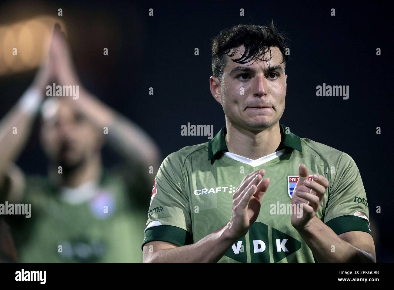 EINDHOVEN - Anthony William Fontana of PEC Zwolle after the conclusion ...
