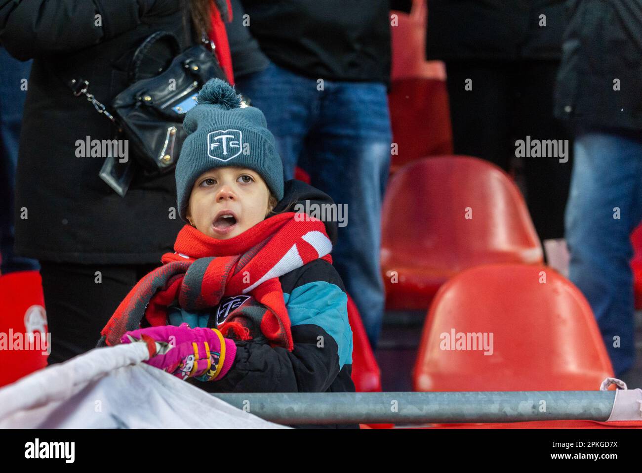 Toronto, ON, Canada - April 1: Toronto FC fans during the 2023 MLS ...