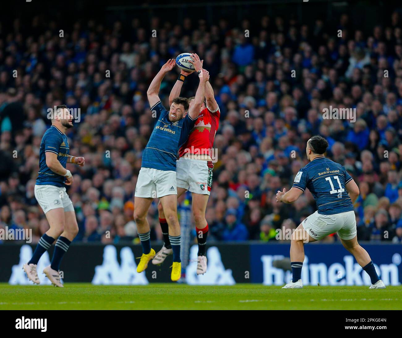 Aviva Stadium, Dublin, Ireland. 7th Apr, 2023. Heineken Champions Cup ...