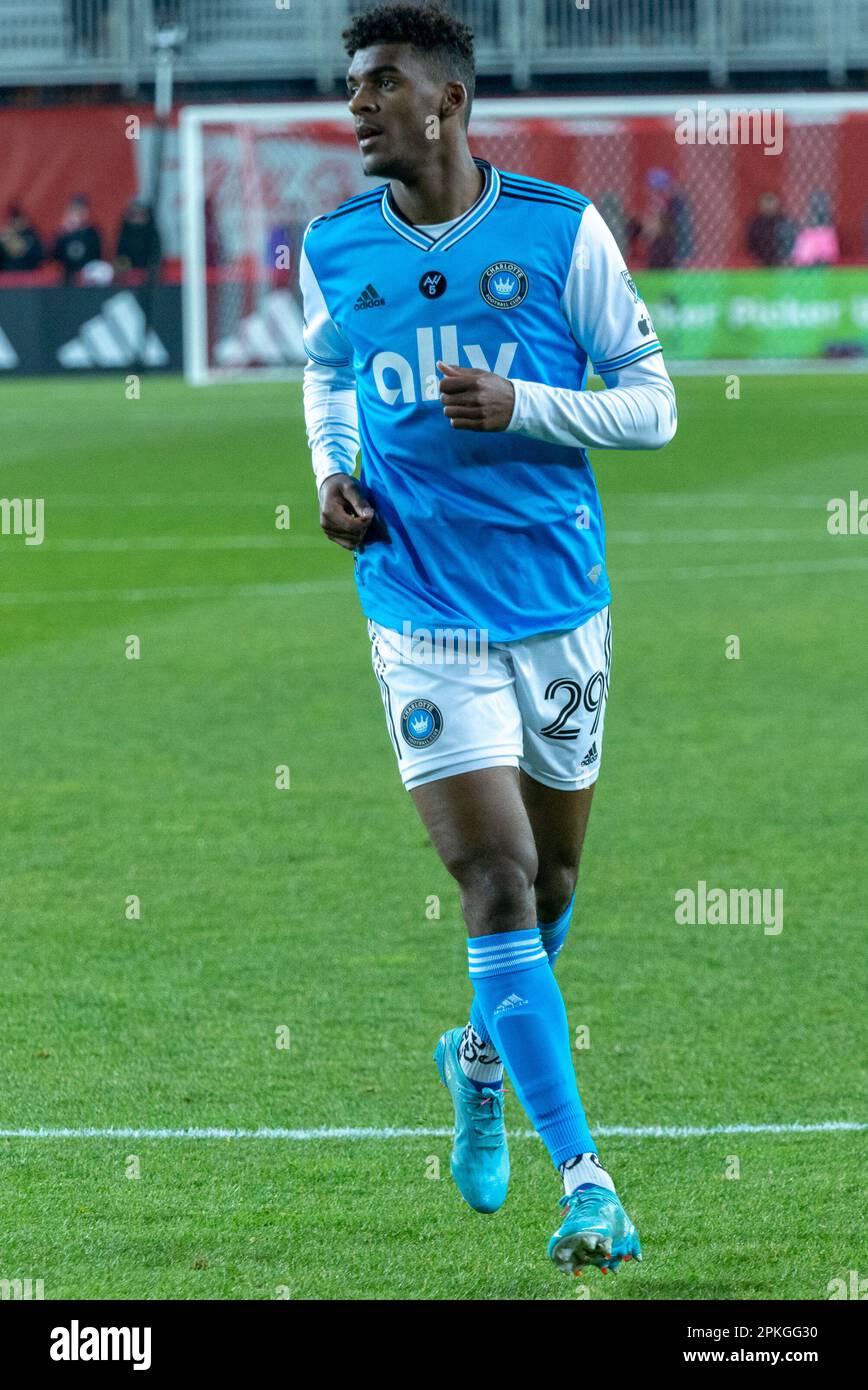Toronto, ON, Canada - April 1: Adilson Malanda #29 defender of the ...