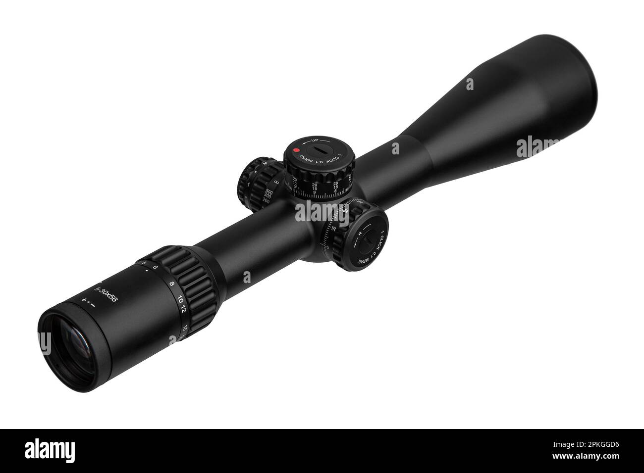 Modern sniper scope. Optical device for aiming and shooting at long ...