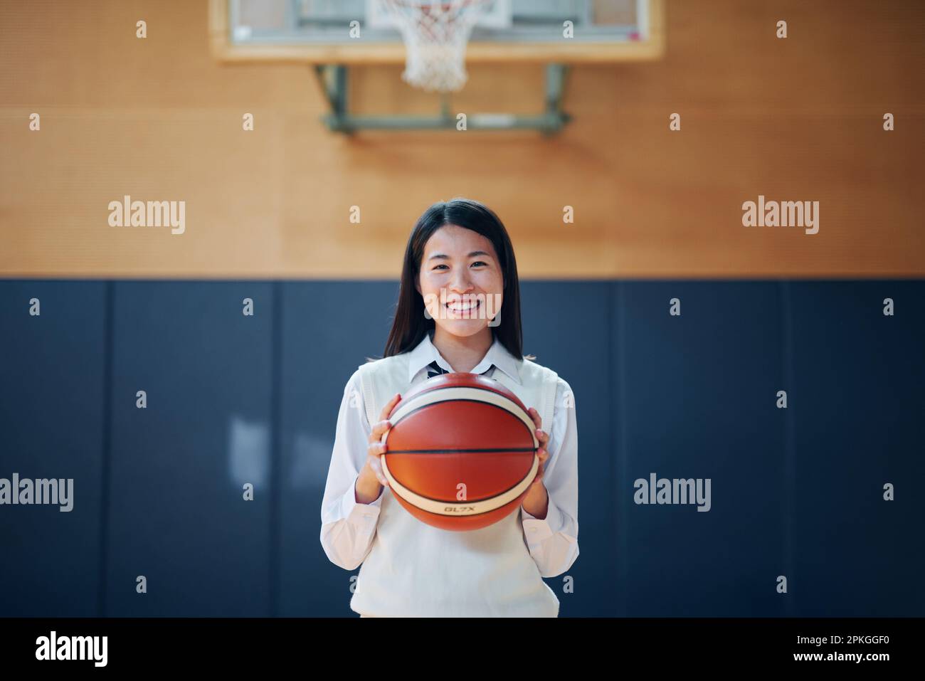High school basketball girl hi-res stock photography and images - Alamy