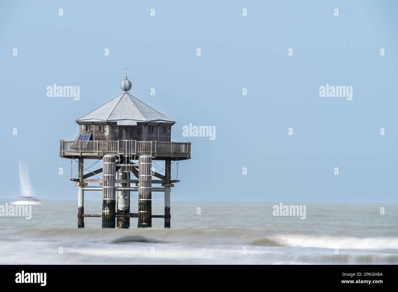 Lighthouse at the End of the World or Le Phare du Bout du Monde in La ...