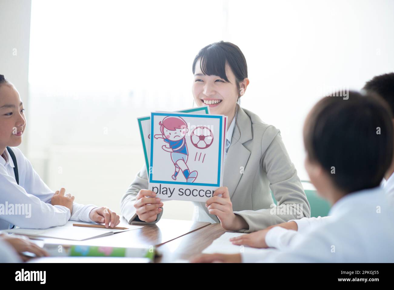 School teachers talking hi-res stock photography and images - Alamy