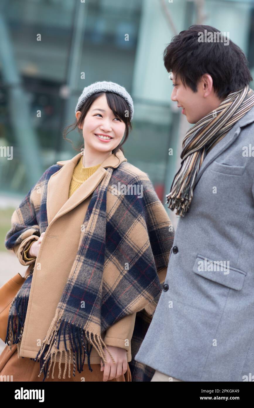Couple on a date Stock Photo - Alamy