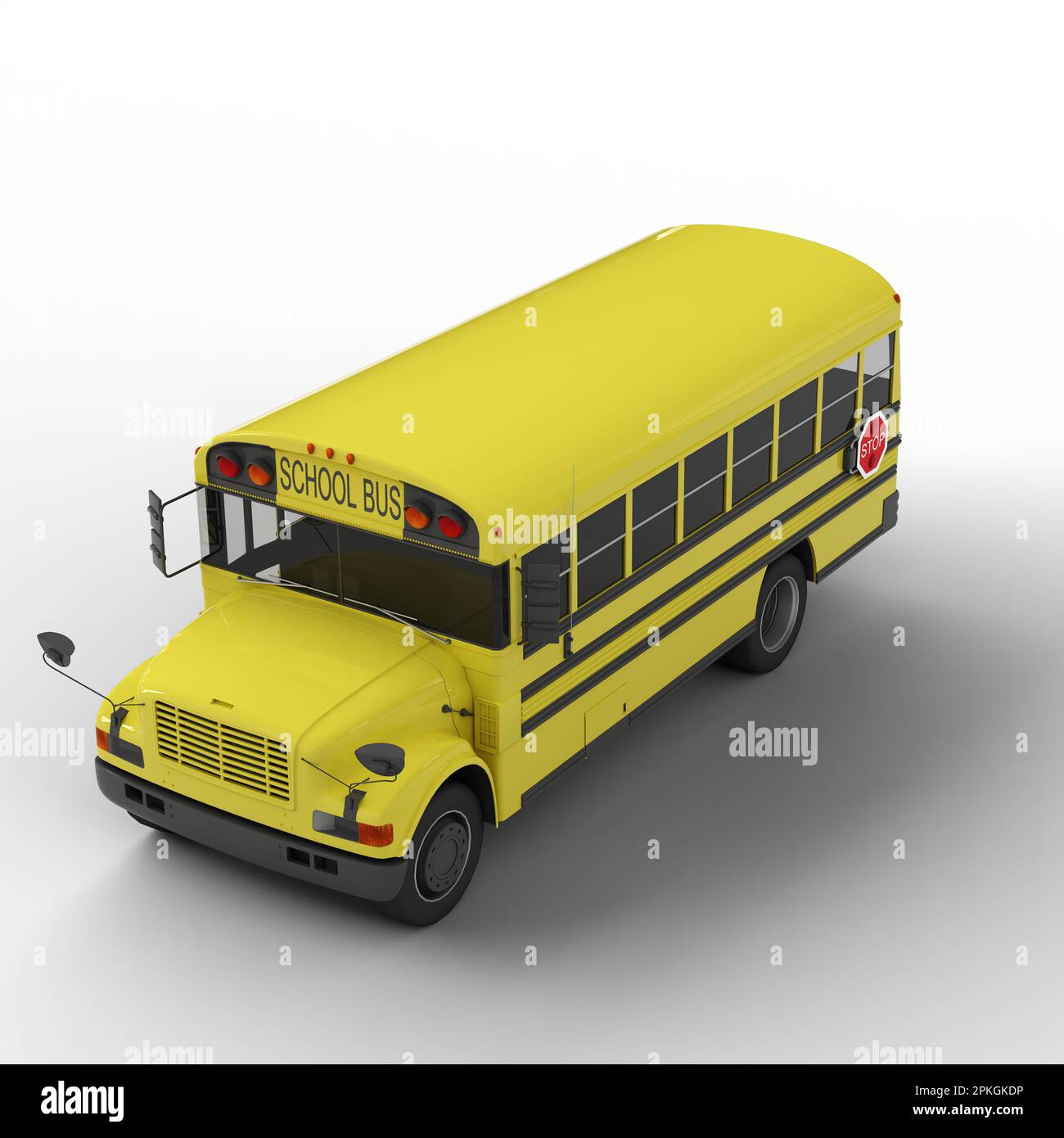 3d School Bus Bus