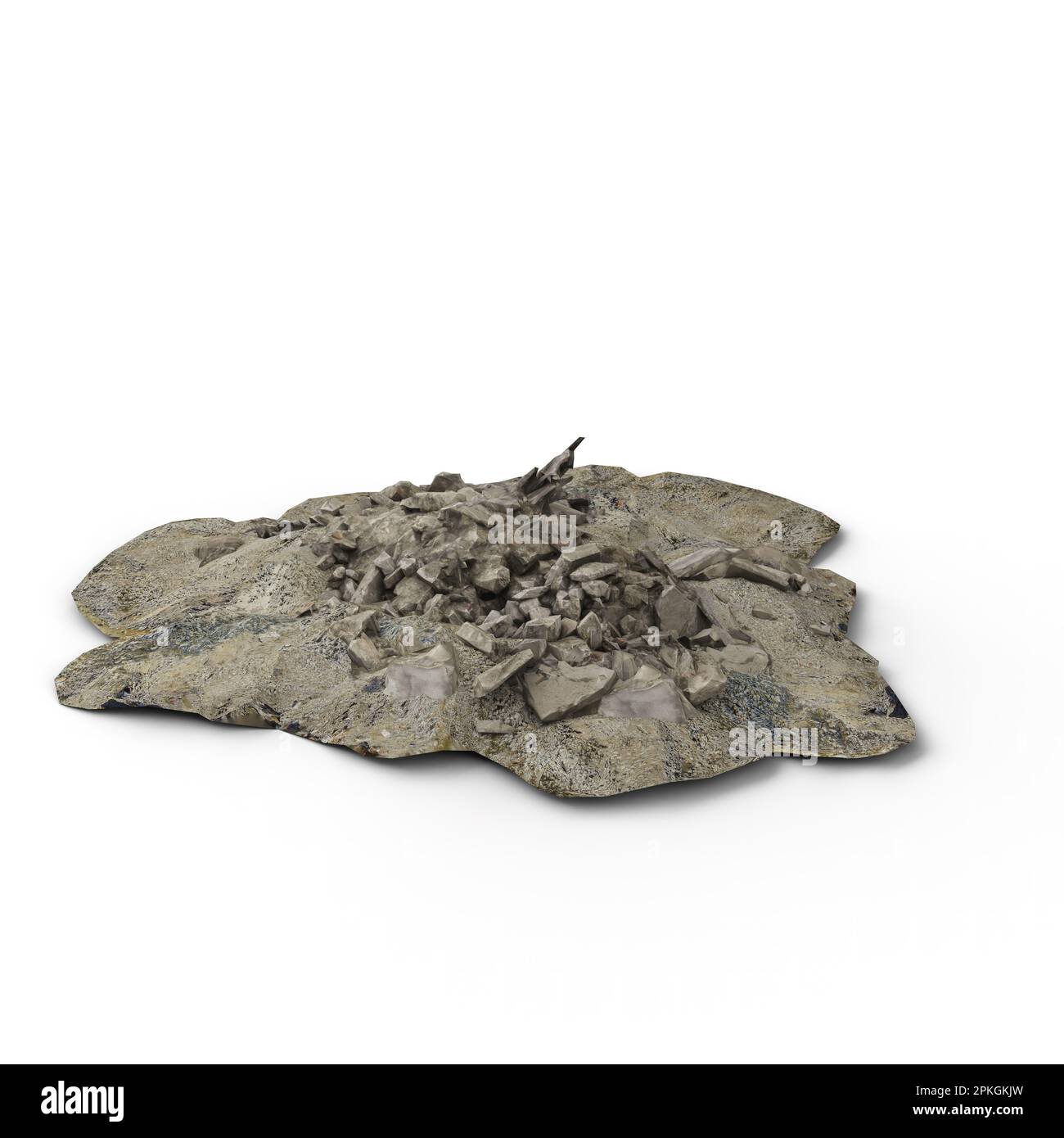 Light and shadow on rocks Cut Out Stock Images & Pictures - Alamy