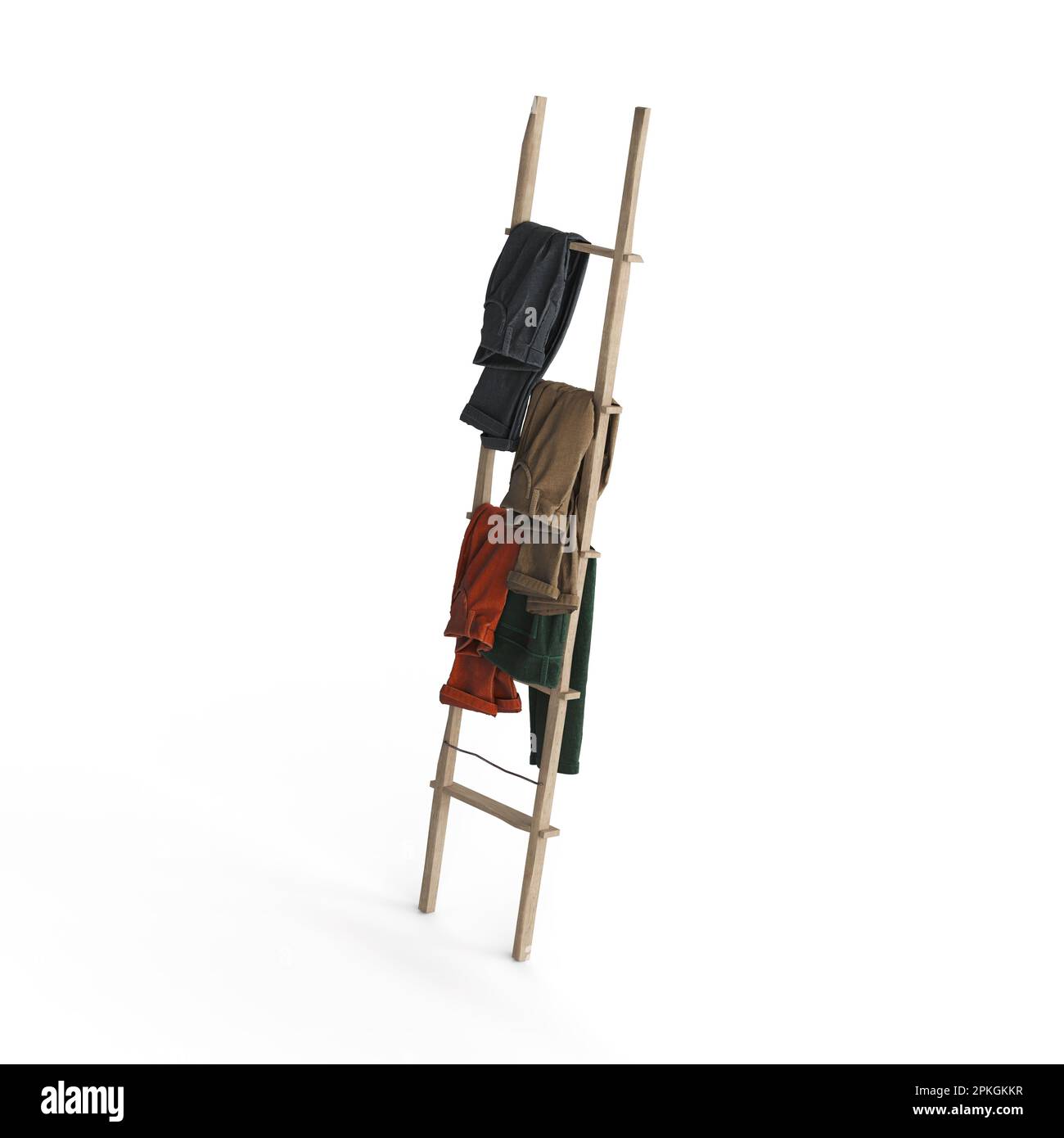 Hanging ladder Cut Out Stock Images & Pictures - Alamy