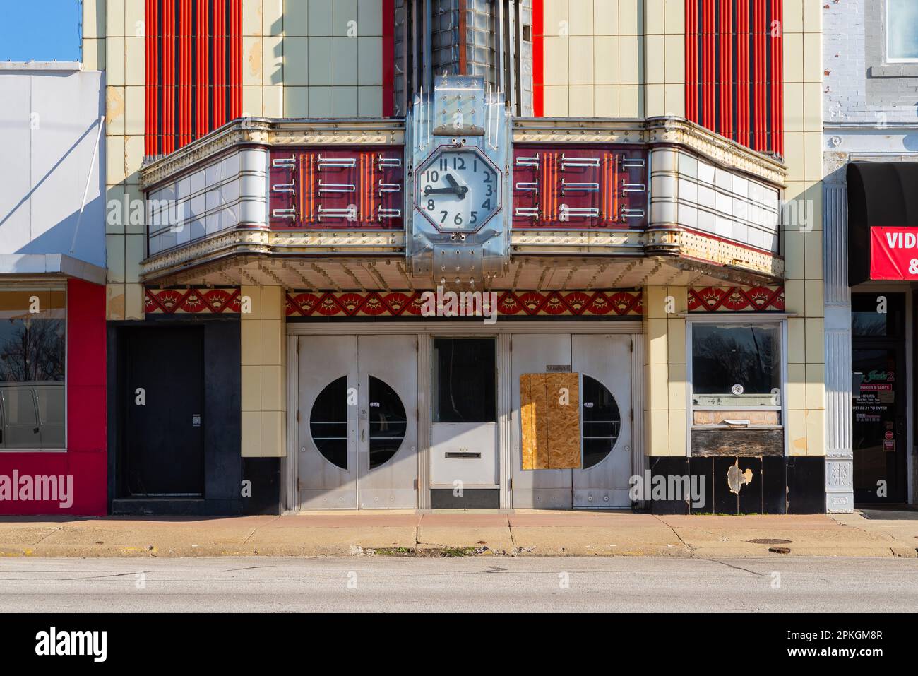 Mattoon, Illinois - United States - March 19th, 2023: Exterior of the ...