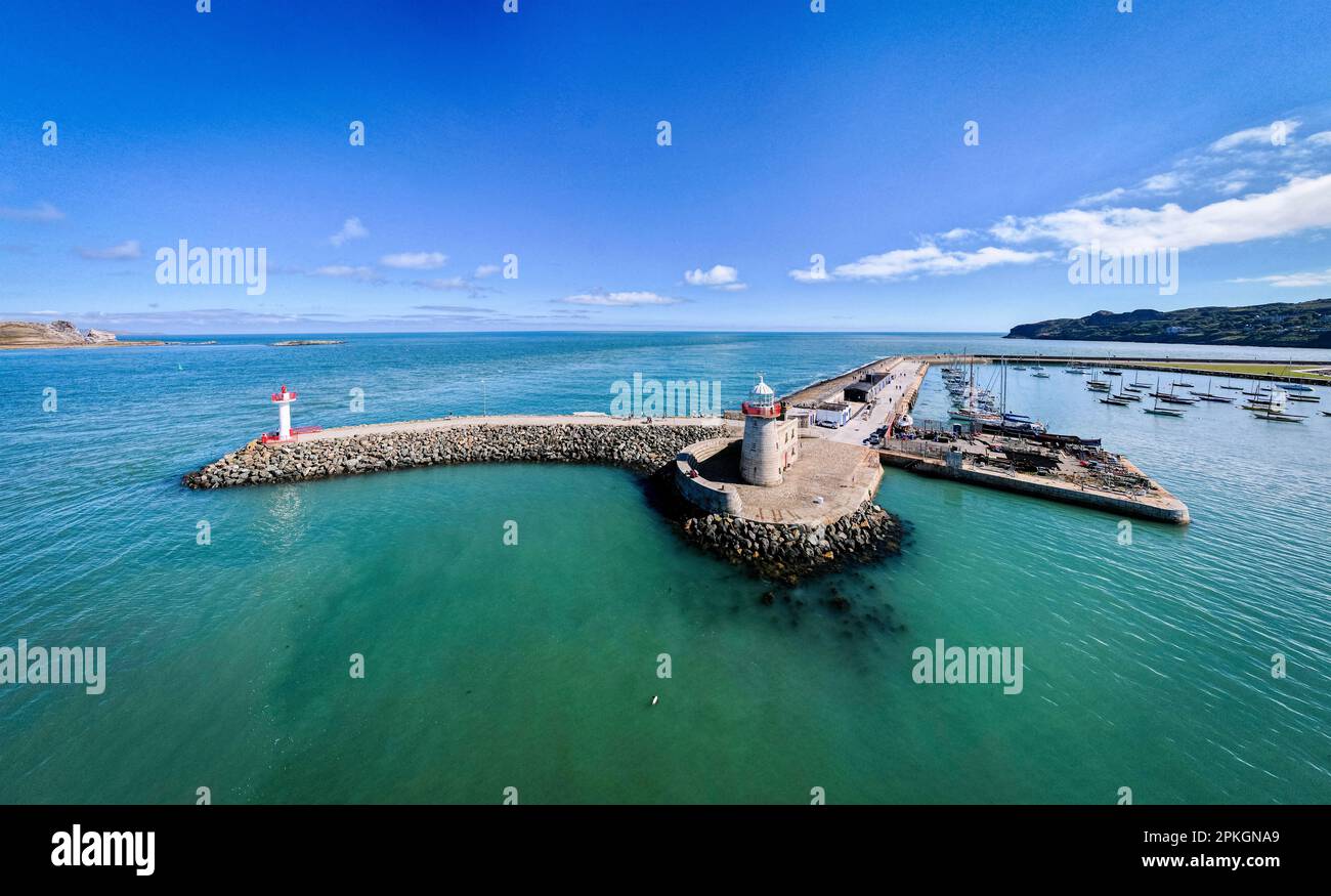Howth Lighthouse, Howth. co. Dublin Panorama of Howth lighthouse in ...