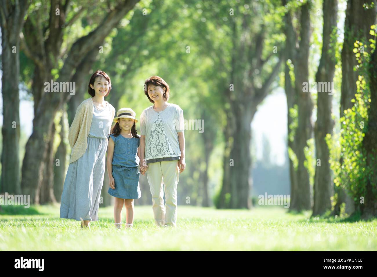 3 generations of women holding hands hi-res stock photography and ...