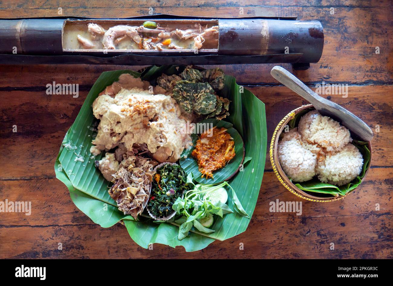 Ingkung Ayam, delicious traditional food from Yogyakarta, Indonesia ...