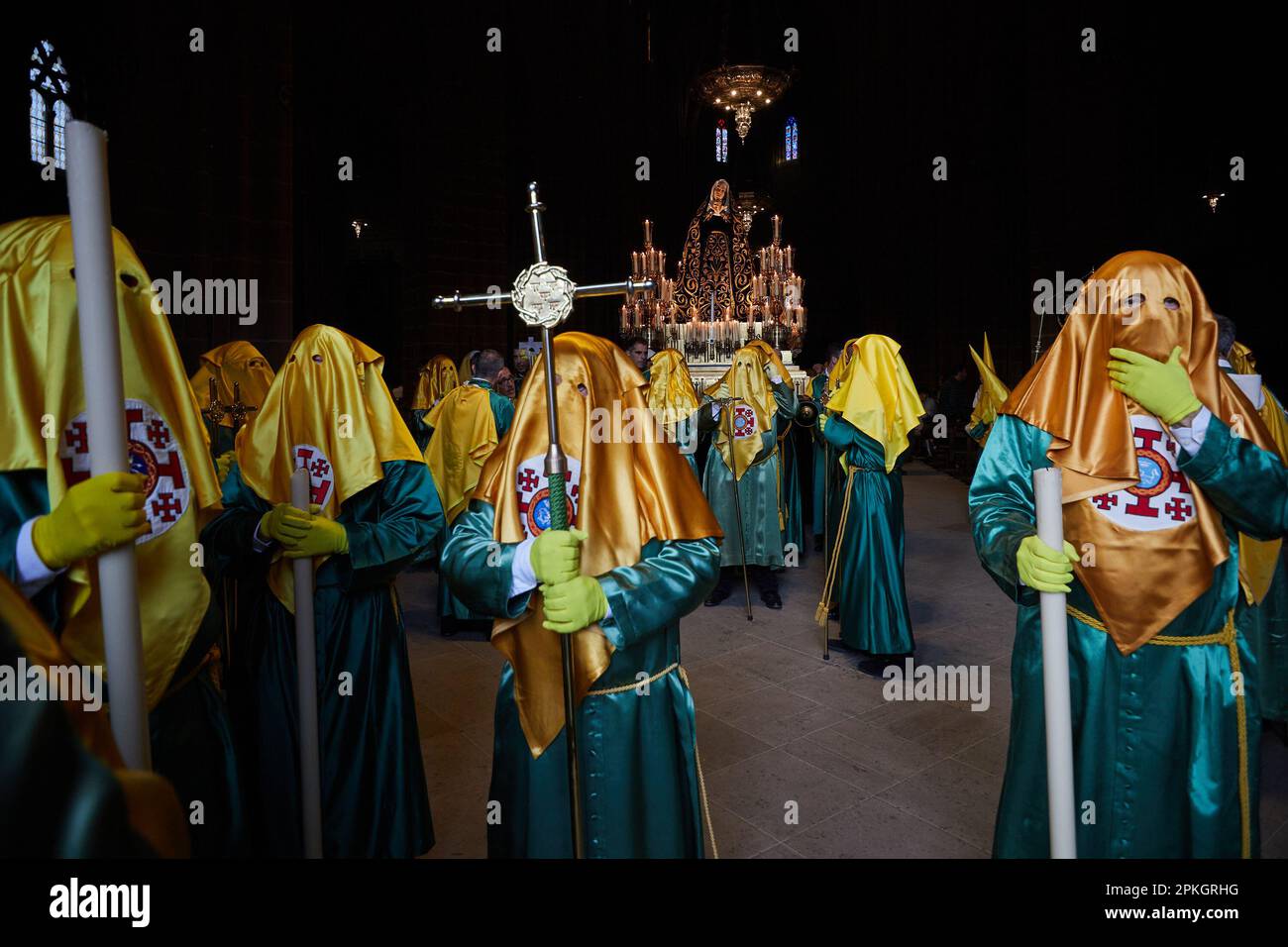 Pamplona, Navarra, España. Spain.7th Apr. 2023. Religion. Holy Week ...