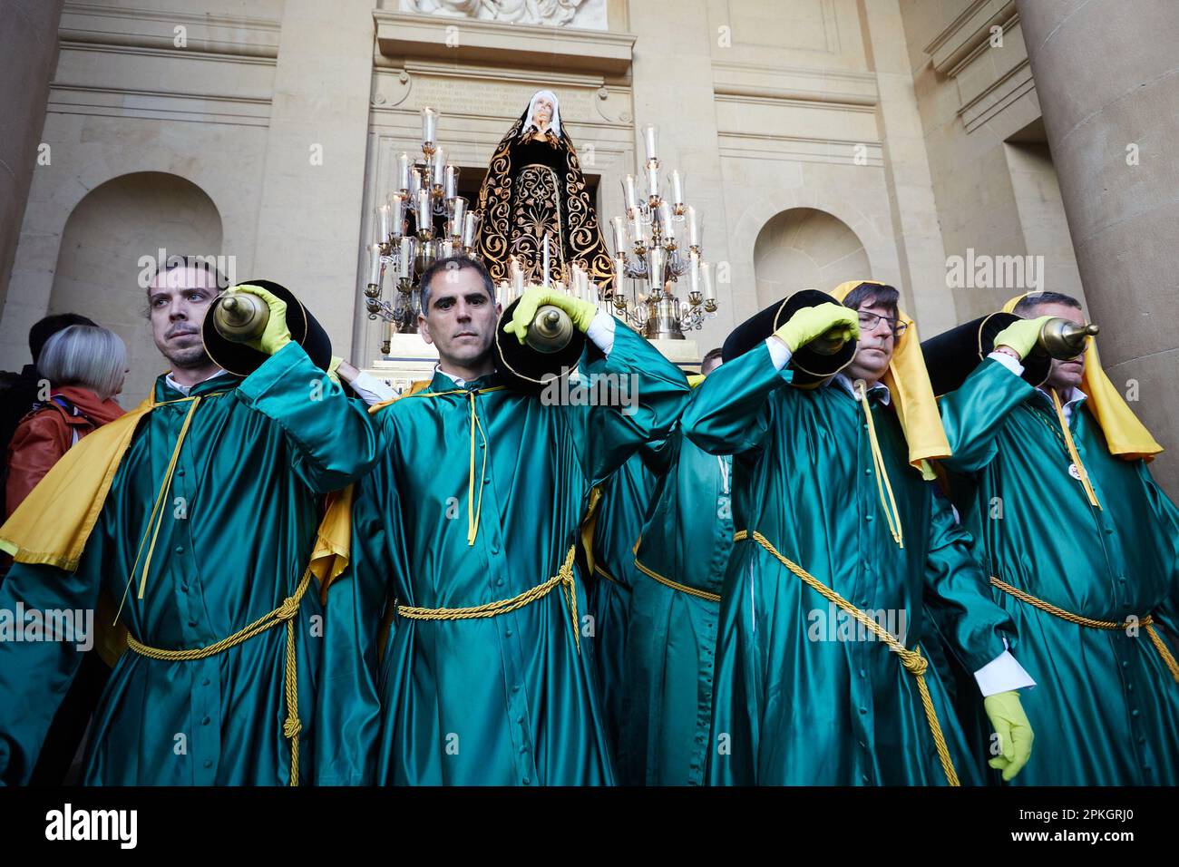 Pamplona, Navarra, España. Spain.7th Apr. 2023. Religion. Holy Week ...
