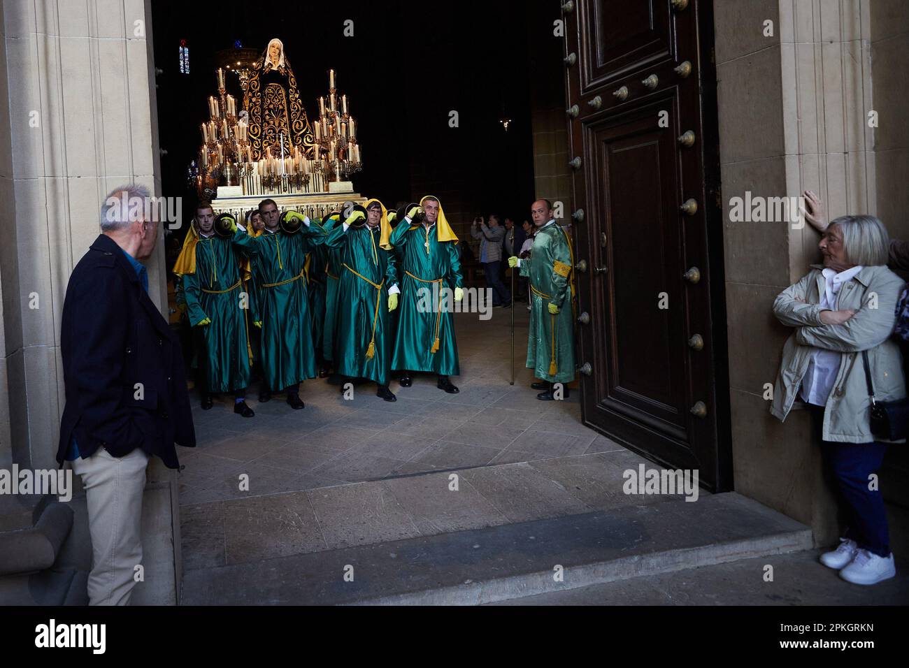 Pamplona, Navarra, España. Spain.7th Apr. 2023. Religion. Holy Week ...