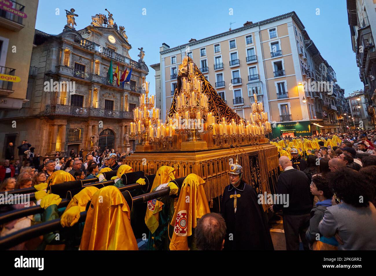 Pamplona, Navarra, España. Spain.7th Apr. 2023. Religion. Holy Week ...
