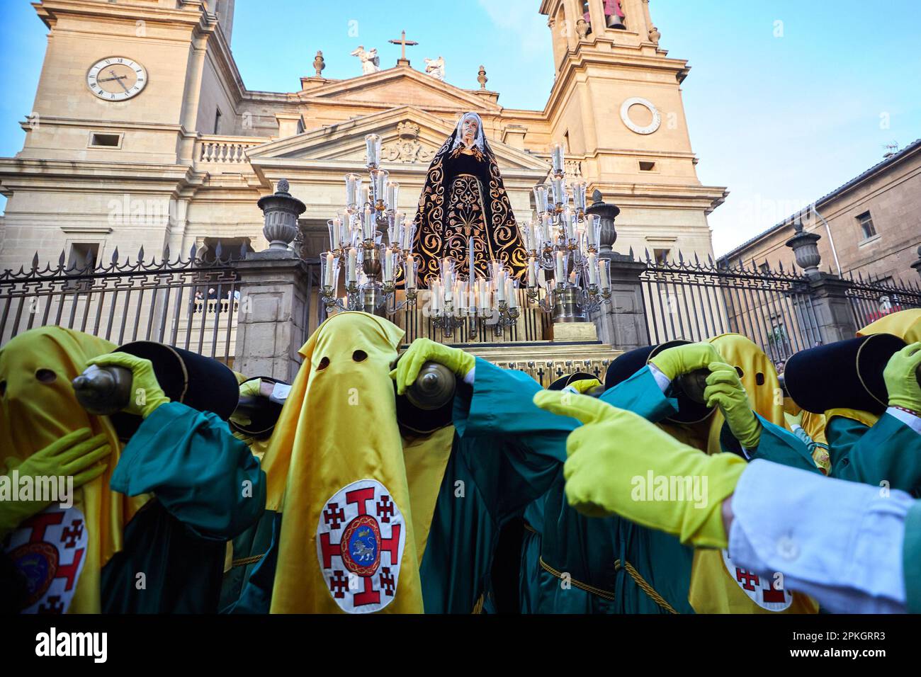 Pamplona, Navarra, España. Spain.7th Apr. 2023. Religion. Holy Week ...
