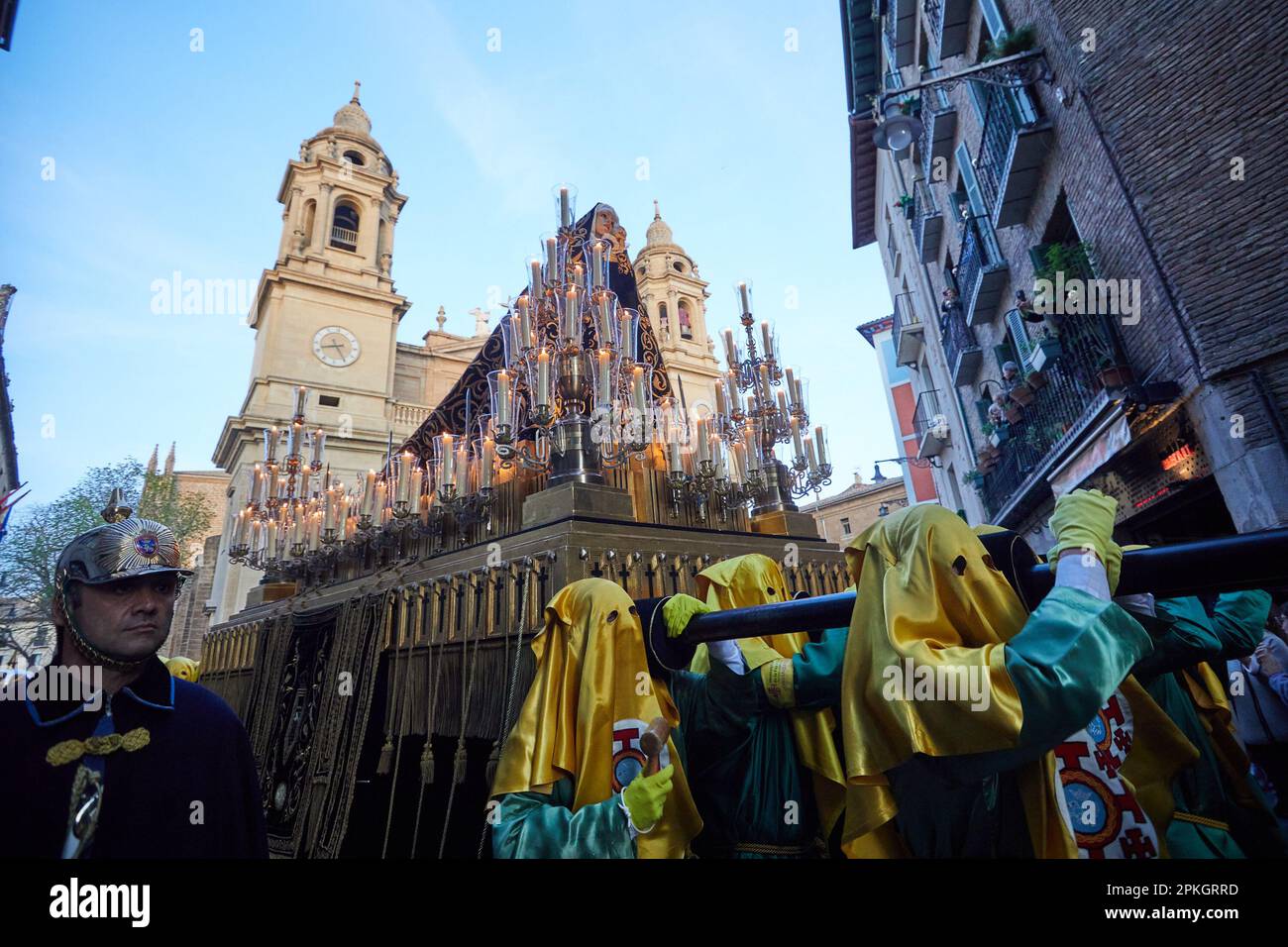 Pamplona, Navarra, España. Spain.7th Apr. 2023. Religion. Holy Week ...