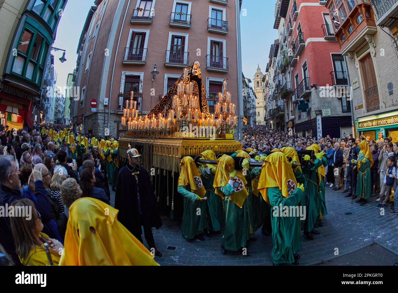 Pamplona, Navarra, España. Spain.7th Apr. 2023. Religion. Holy Week ...