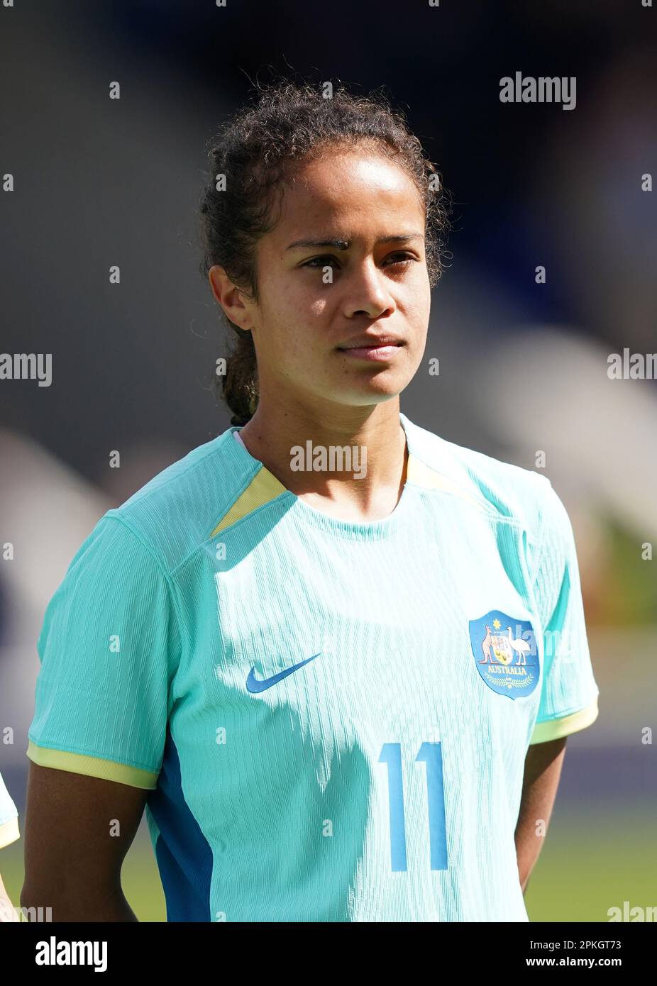 Australia's Mary Fowler during an International Friendly match at ...