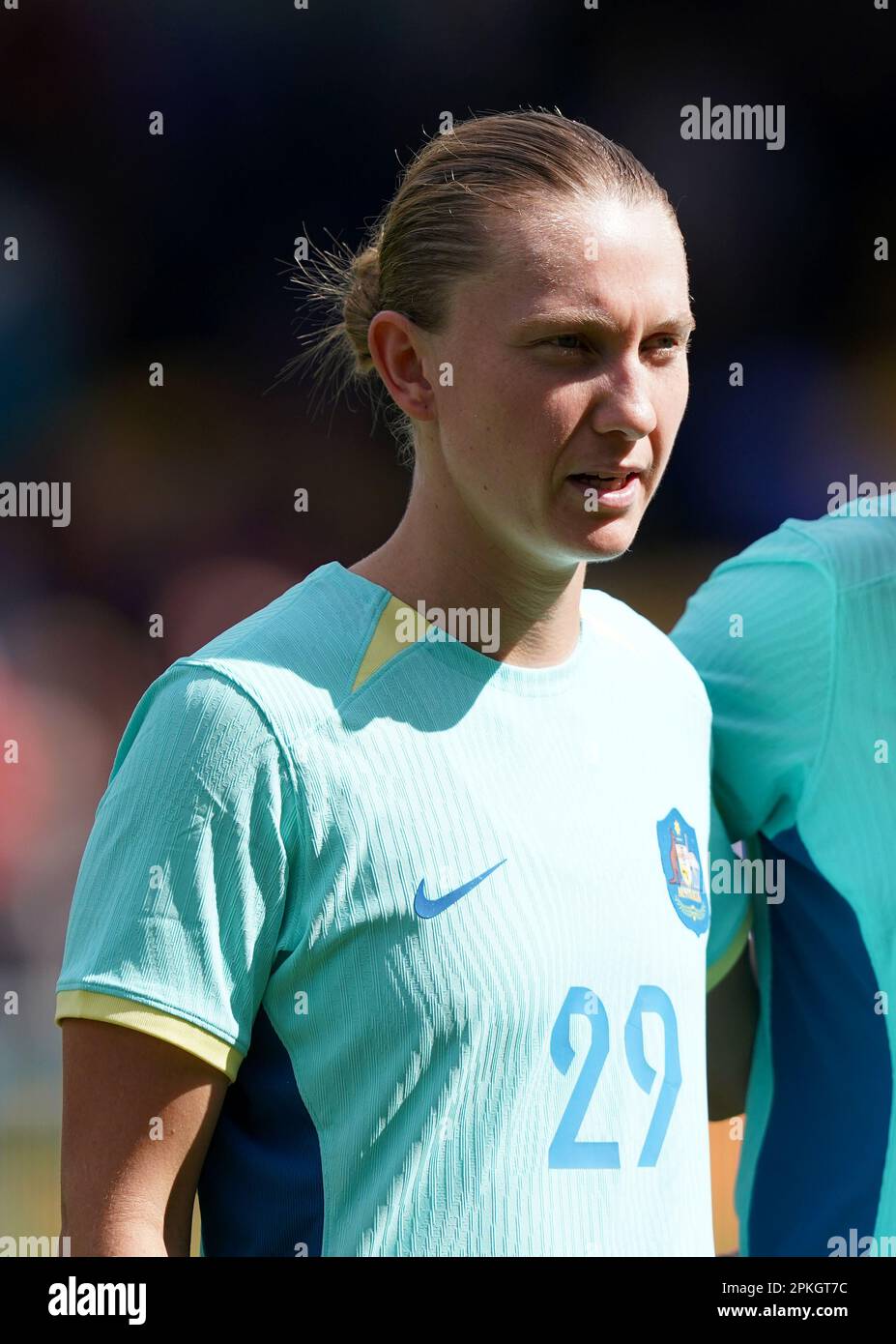Australia's Claire Hunt during an International Friendly match at ...