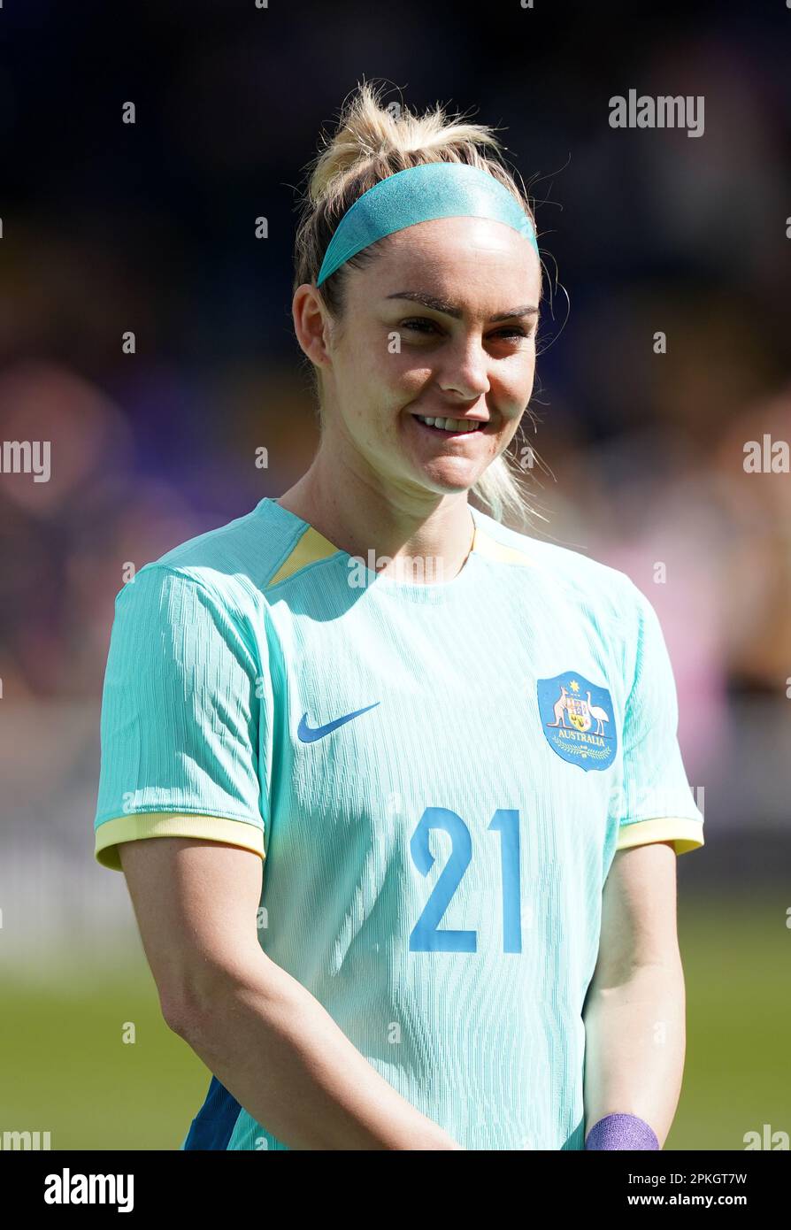 Australia's Ellie Carpenter during an International Friendly match at ...