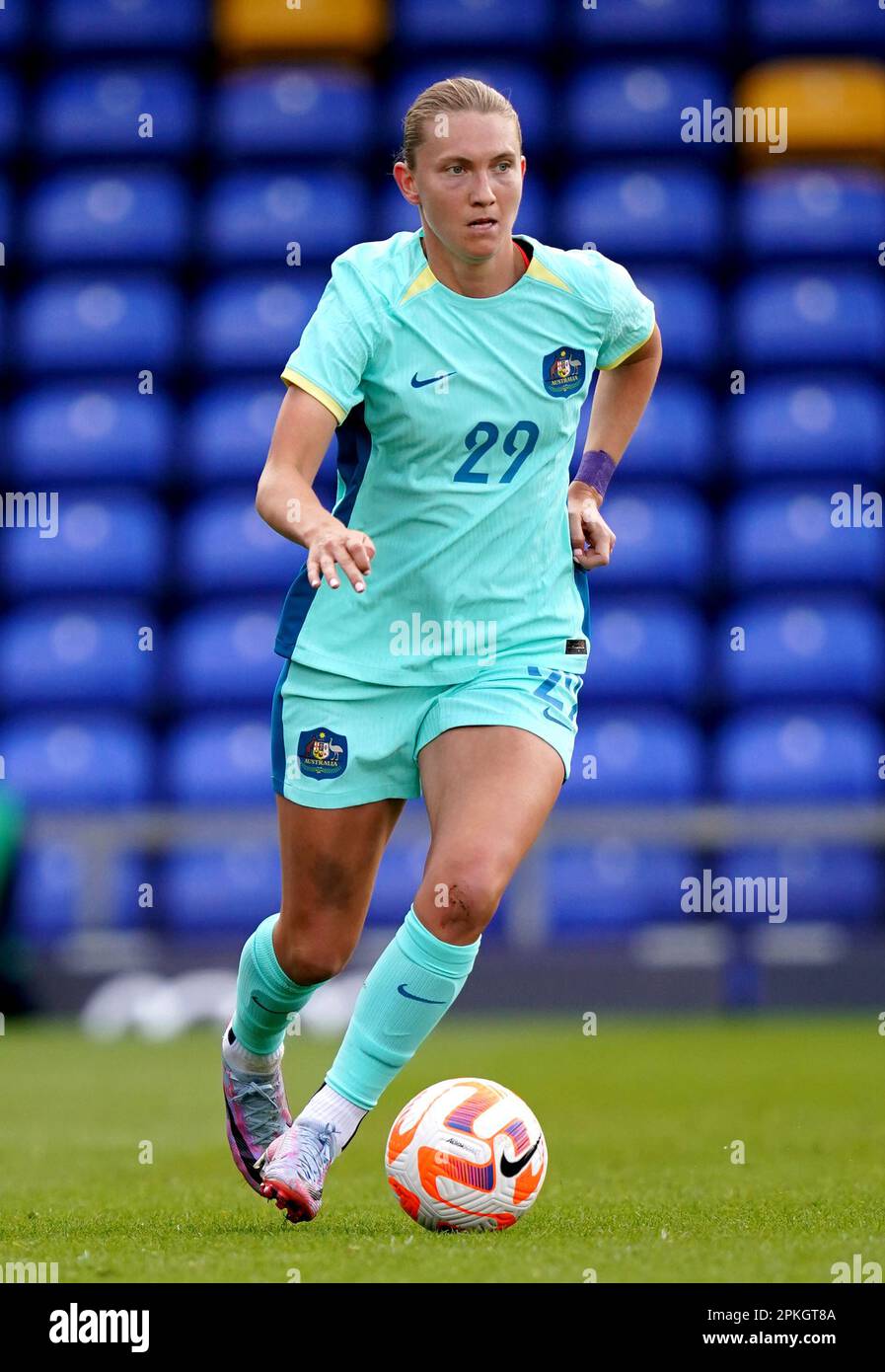 Australia's Claire Hunt during an International Friendly match at ...
