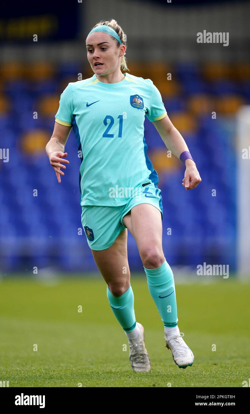 Australia's Ellie Carpenter during an International Friendly match at ...