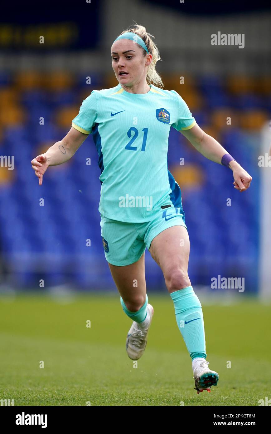 Australia's Ellie Carpenter during an International Friendly match at ...