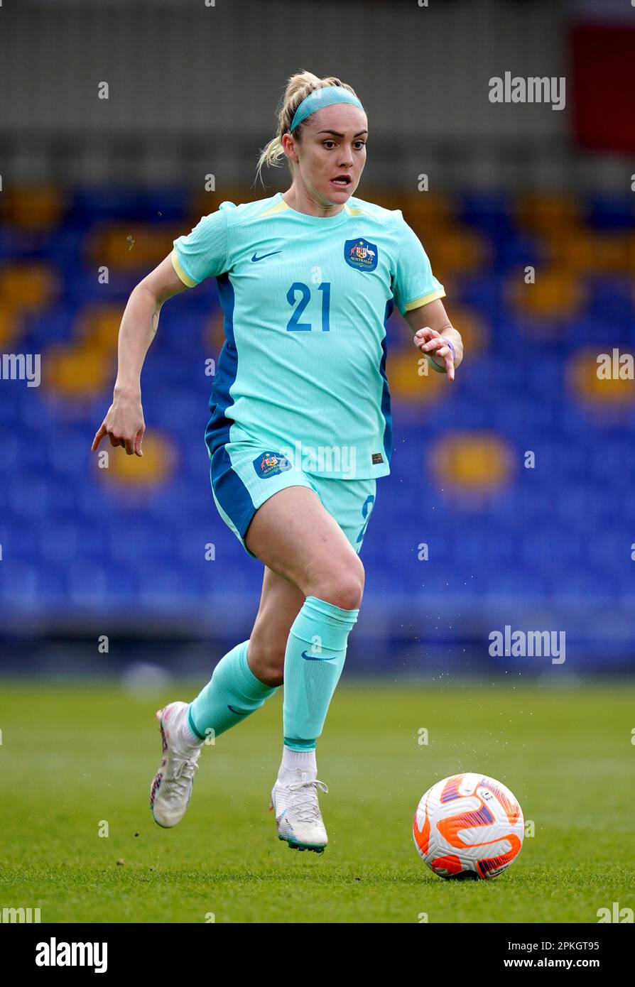Australia's Ellie Carpenter during an International Friendly match at ...