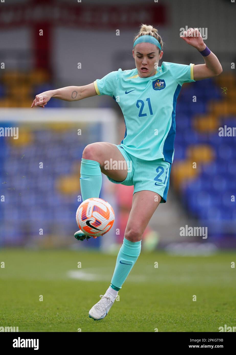 Australia's Ellie Carpenter during an International Friendly match at ...