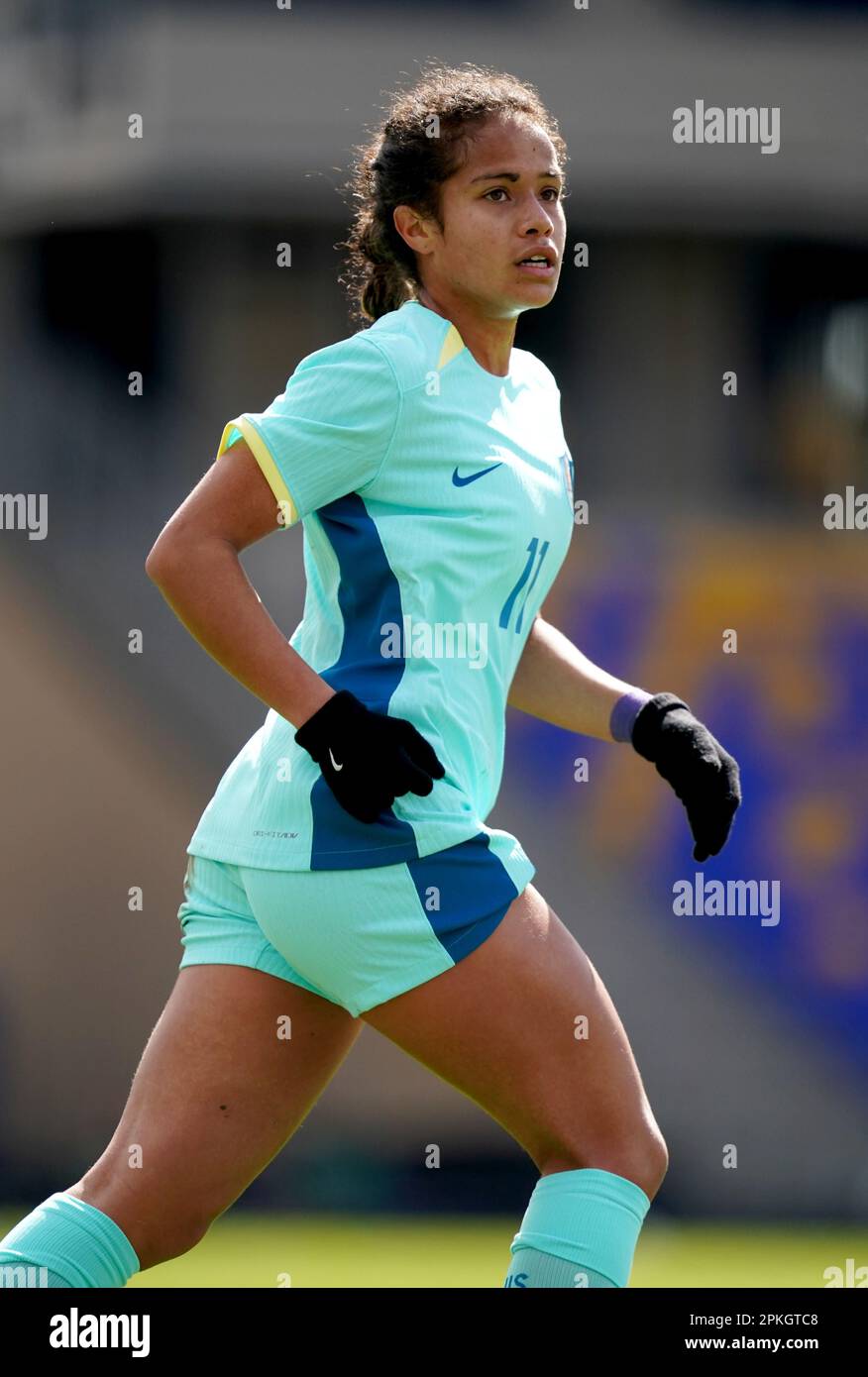 Australia's Mary Fowler during an International Friendly match at ...
