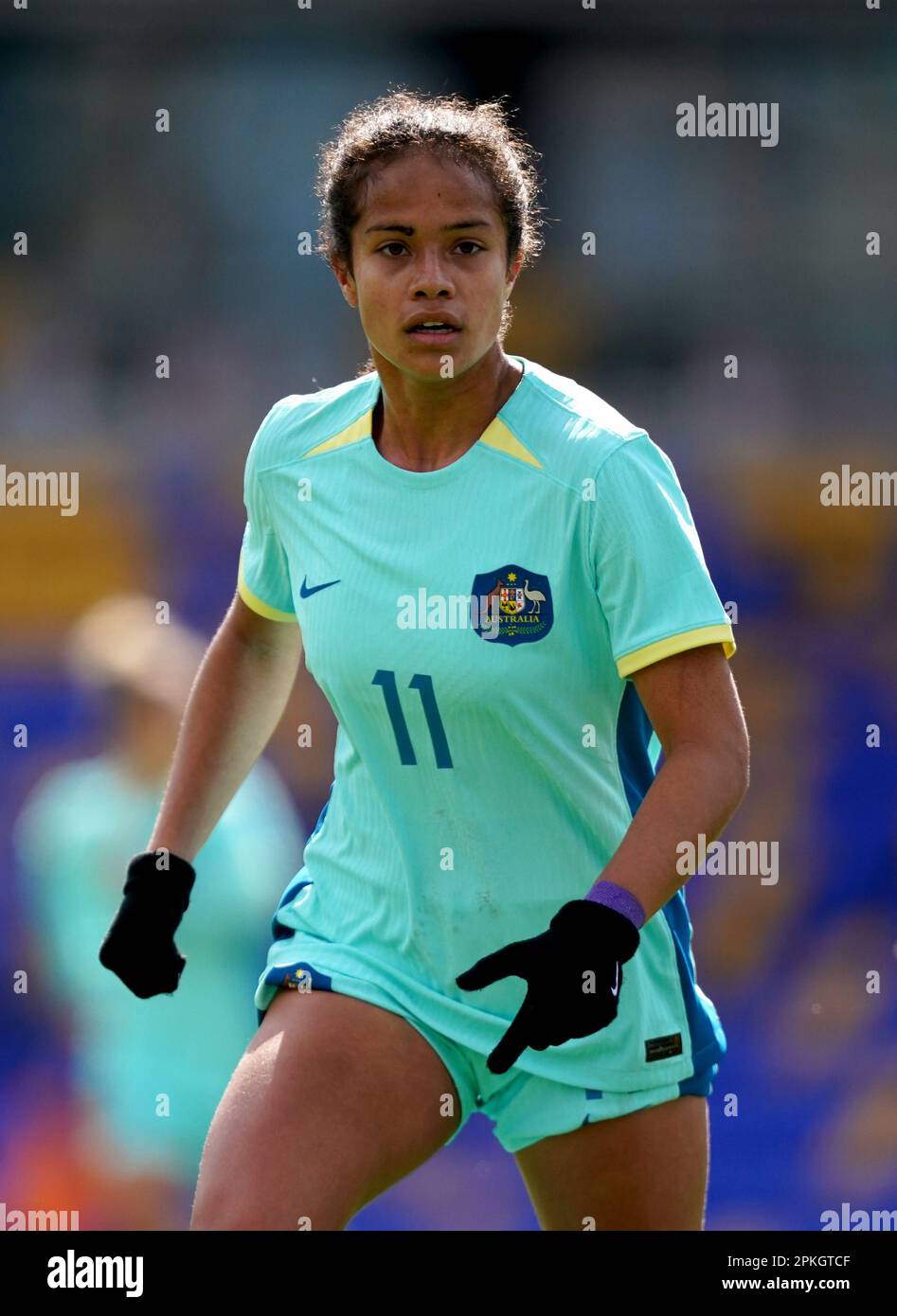 Australia's Mary Fowler during an International Friendly match at ...