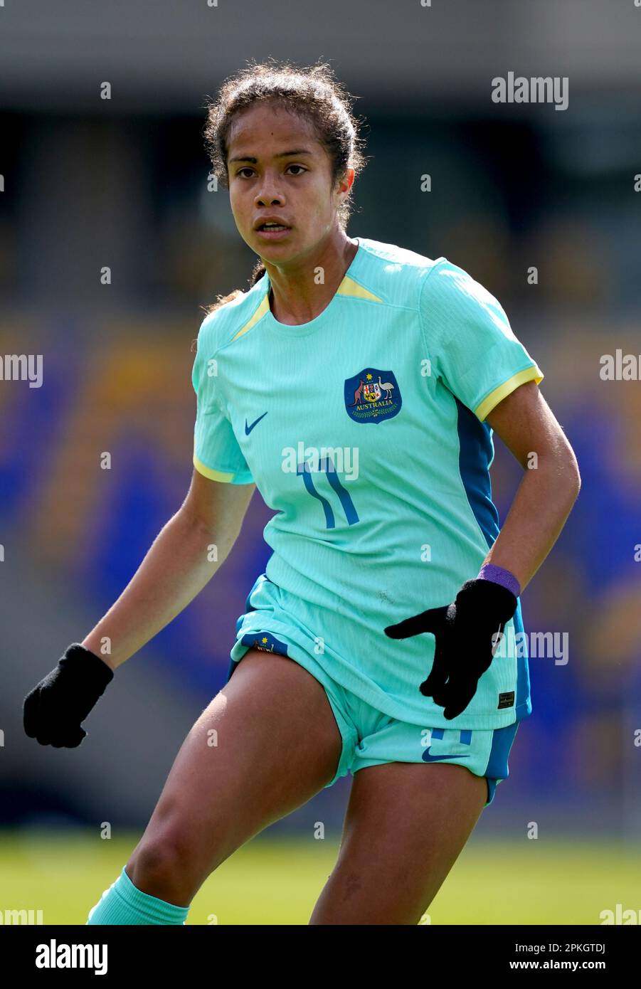 Australia's Mary Fowler during an International Friendly match at ...