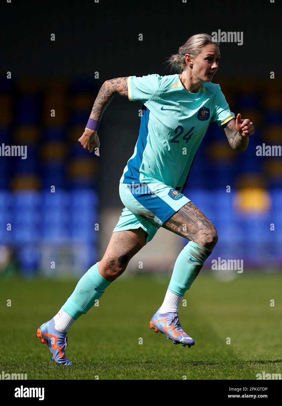 Australia's Larissa Crummer during an International Friendly match at ...