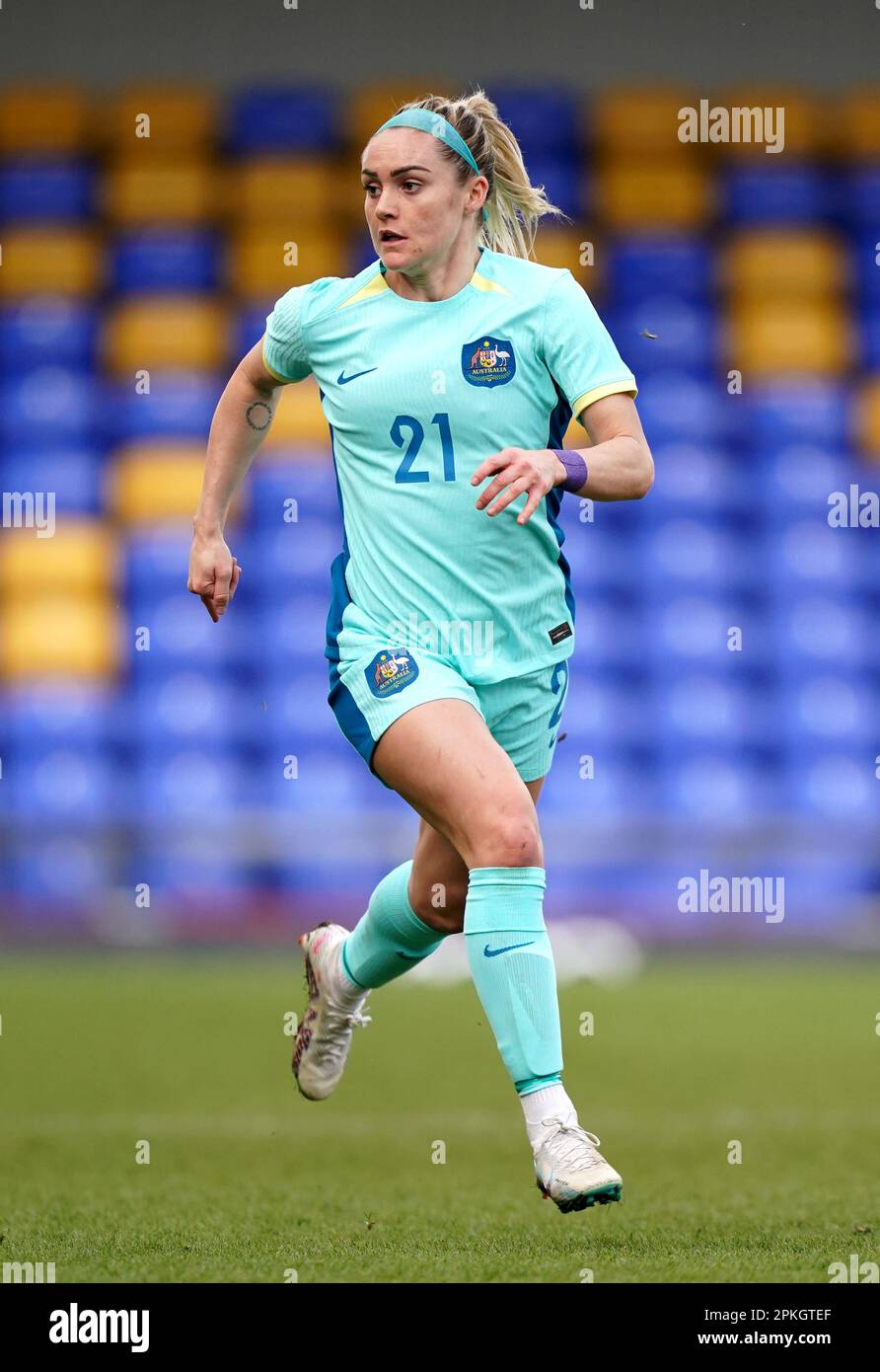 Australia's Ellie Carpenter during an International Friendly match at ...