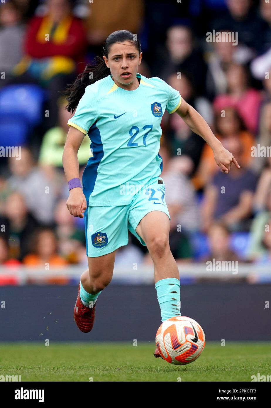 Australia's Alex Chidiac during an International Friendly match at ...
