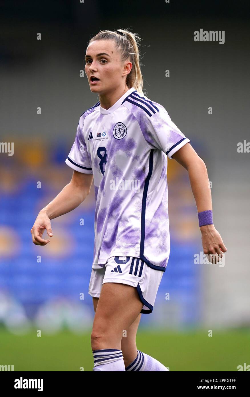 Scotland's Sam Kerr during an International Friendly match at Cherry ...