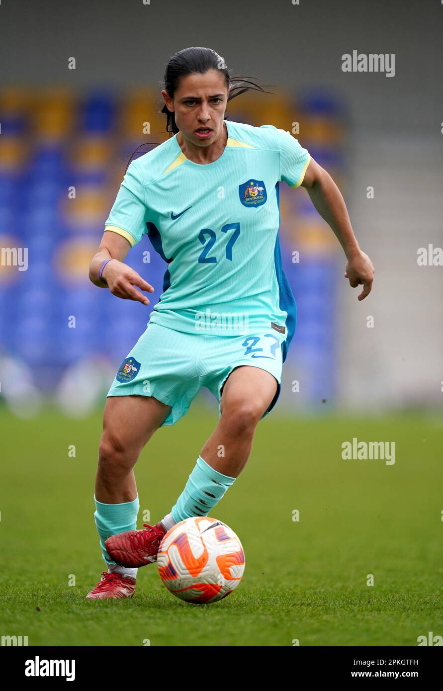 Australia's Alex Chidiac during an International Friendly match at ...