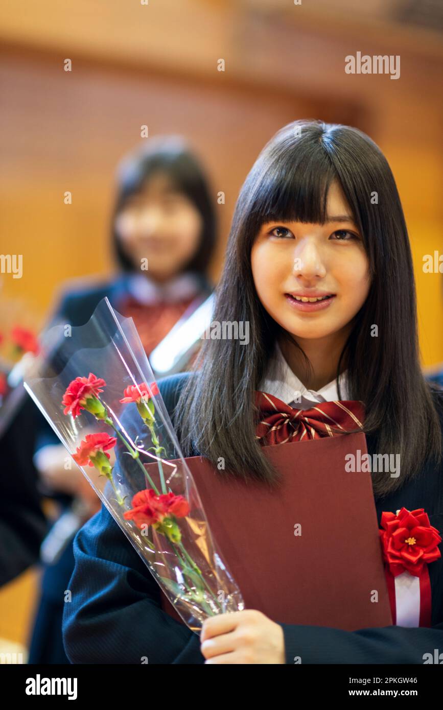 Students who have graduation ceremony Stock Photo - Alamy