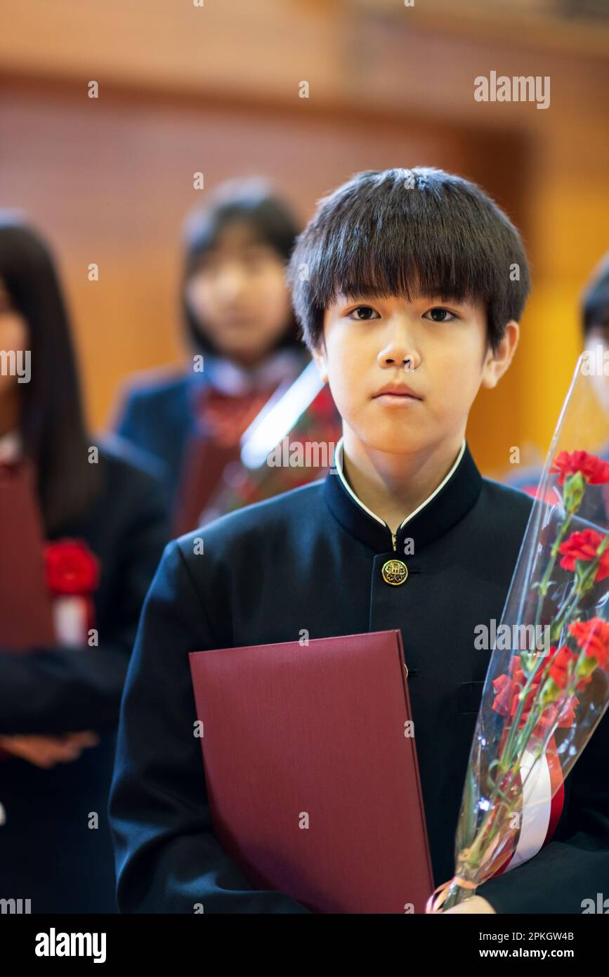 Students who have graduation ceremony Stock Photo - Alamy
